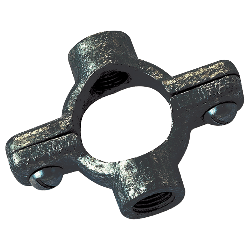 Double M10 Tapping Pipe Ring - Pirtek