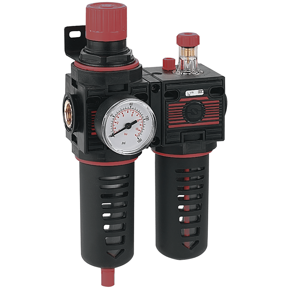 Filter/Regulator + Lubricator - Pirtek