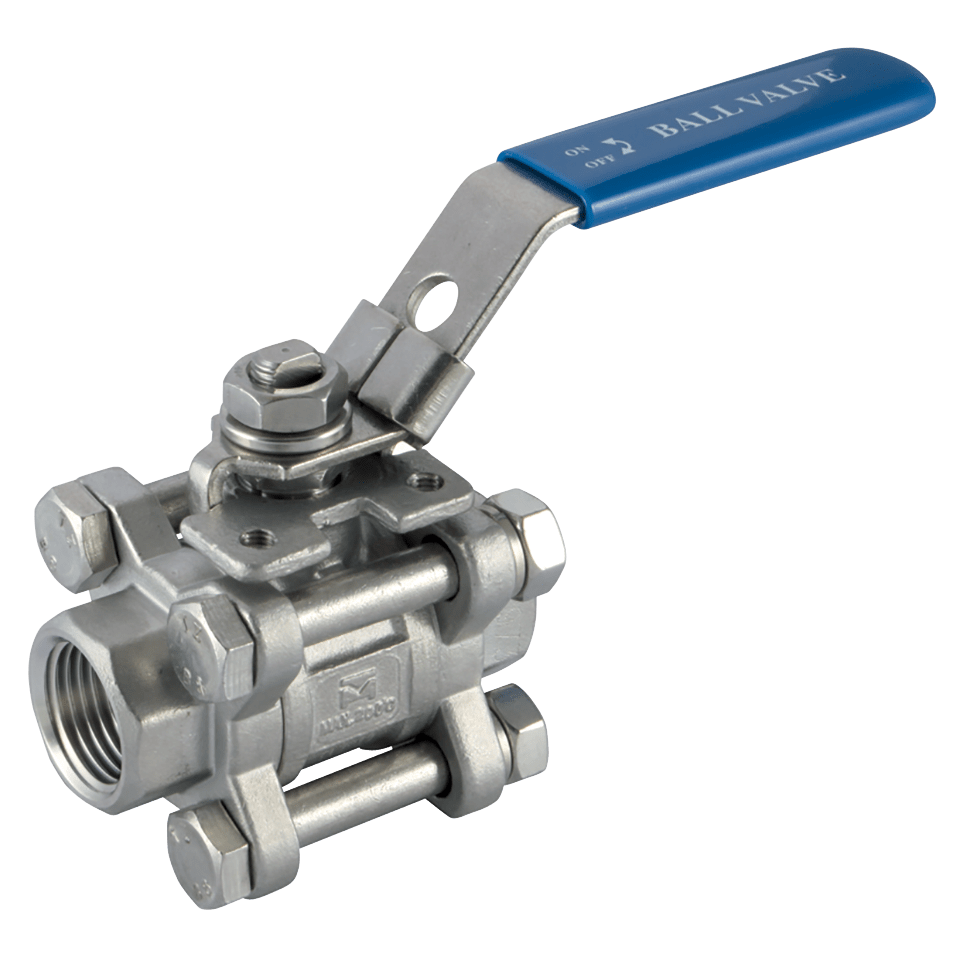 316 Stainless Steel ISO Pad Ball Valves - Pirtek