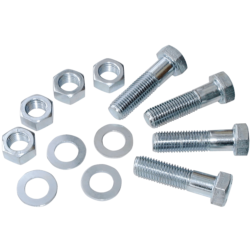 Bright Zinc Plated Bolt Kits - Pirtek