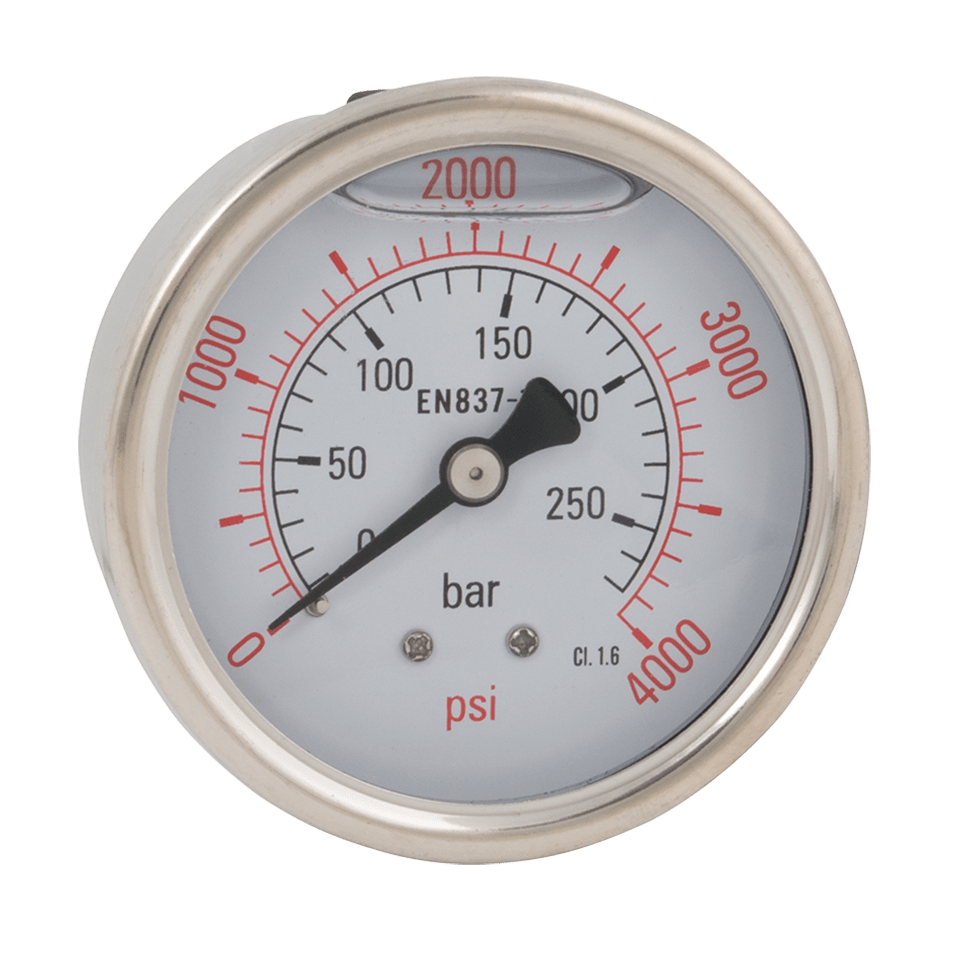 Stainless Steel Gauges | Centre Back Connection | Pirtek