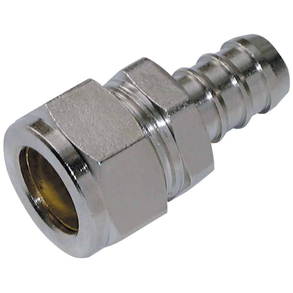 Metric Compression, Brass/Nickel Plated - Pirtek