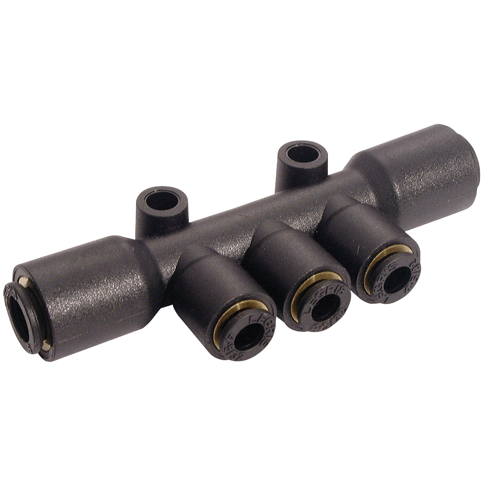 Multiple Tee with Fixing Holes - Pirtek