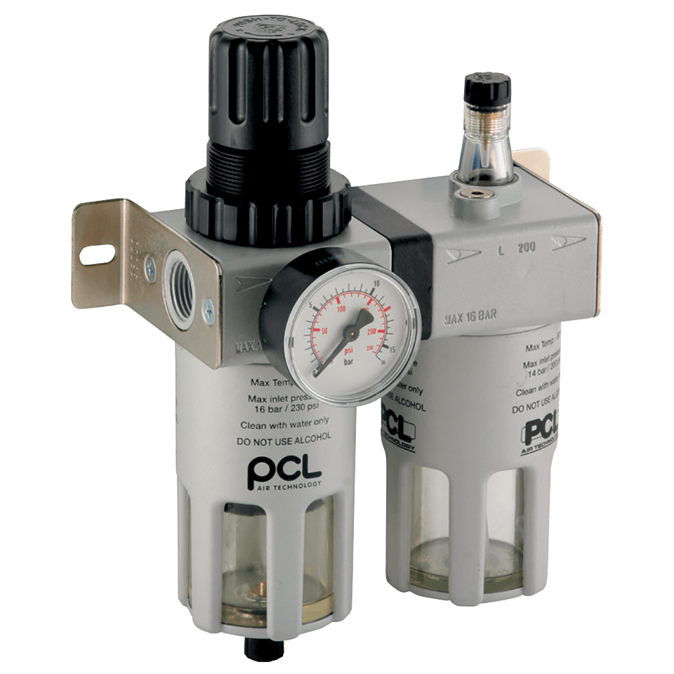 Filter/Regulator + Lubricator - Pirtek