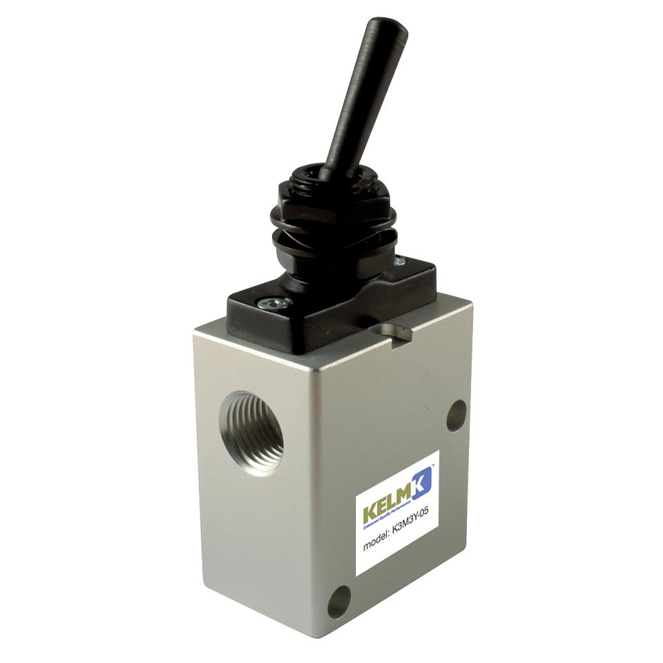 Panel Mount Valves, Manual & Mechanical 3/2 Way Valves - Pirtek