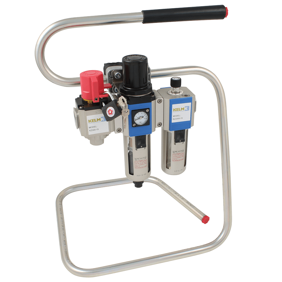 300 Series Air Service Unit, Floor Stand - Pirtek