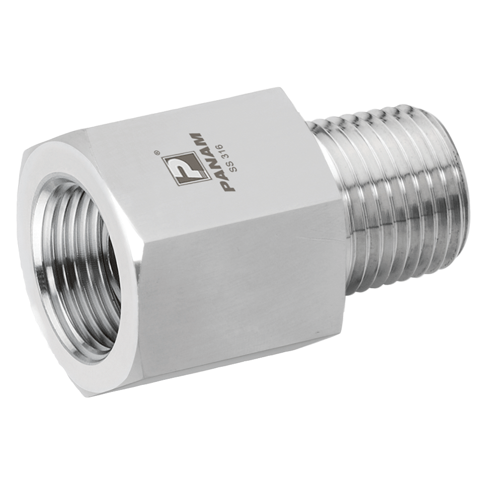 Male x Female Straight Adaptors - Pirtek