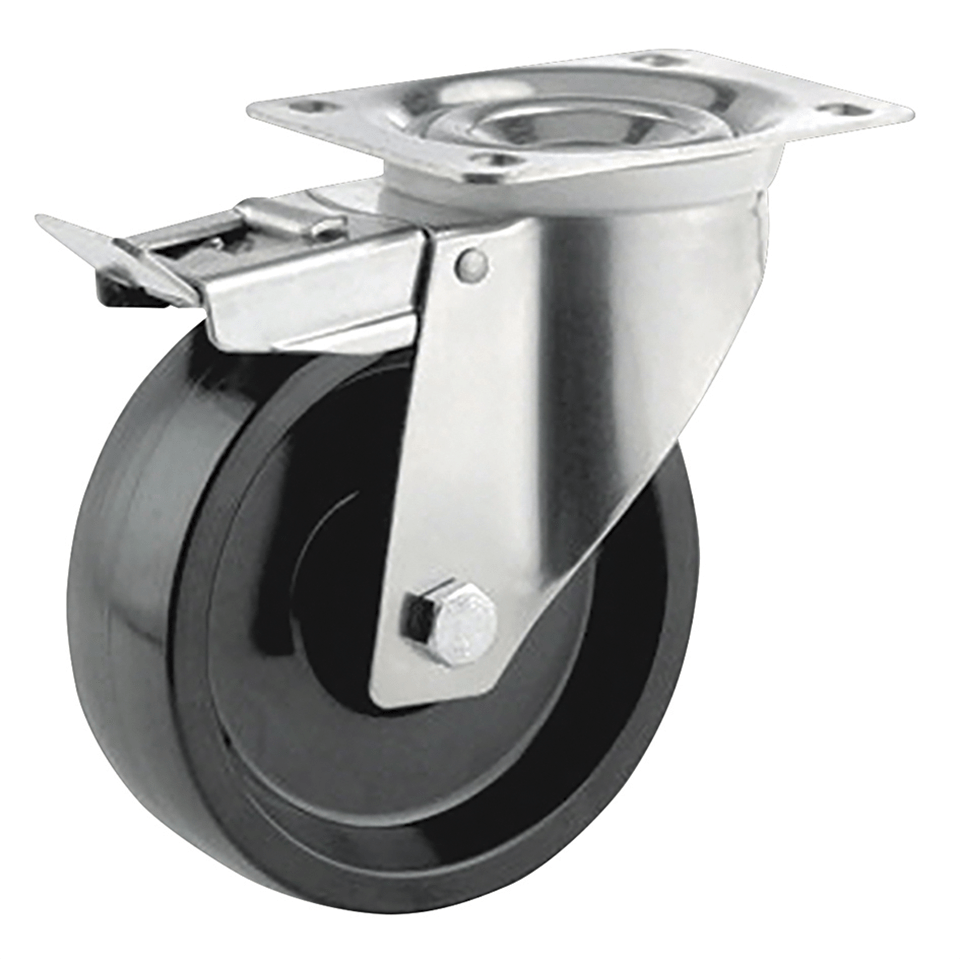 High Temperature Swivel Plate Fitting Castors - Pirtek